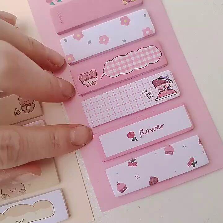 ONE-A79 Sticky Note 6 Baris 120 Lembar Karakter Lucu / Kertas Memo ...