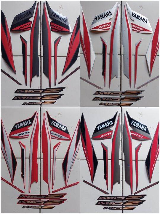 STRIPING ATAU STIKER LIST BODY MOTOR MIO Z 2016 | Lazada Indonesia