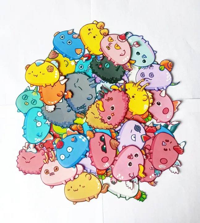 Axie car/motor vinyl sticker. waterproof. 3 pcs | Lazada PH