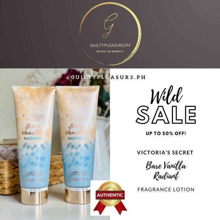 VS Bare Vanilla Radiant Lotion - Victoria's Secret - Original/Authentic ...