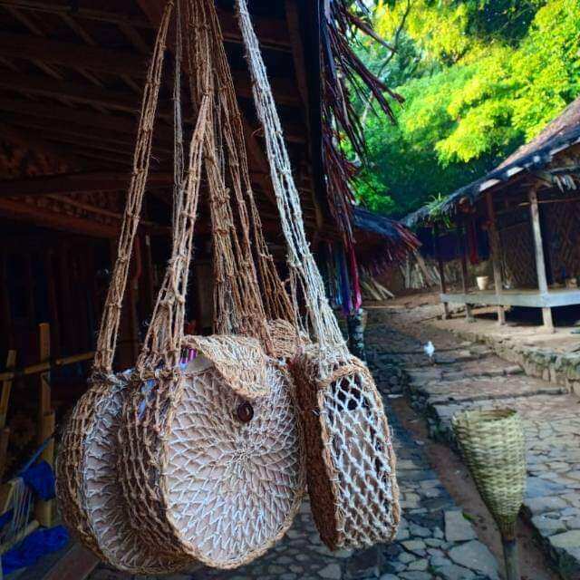 TAS BULAT tas selempang khas suku baduy tas etnik tradisional bahan ...