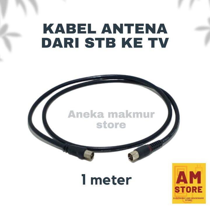 Kabel Antena dari STB ke TV set top box Panjang kabel 1meter 2meter 3 ...