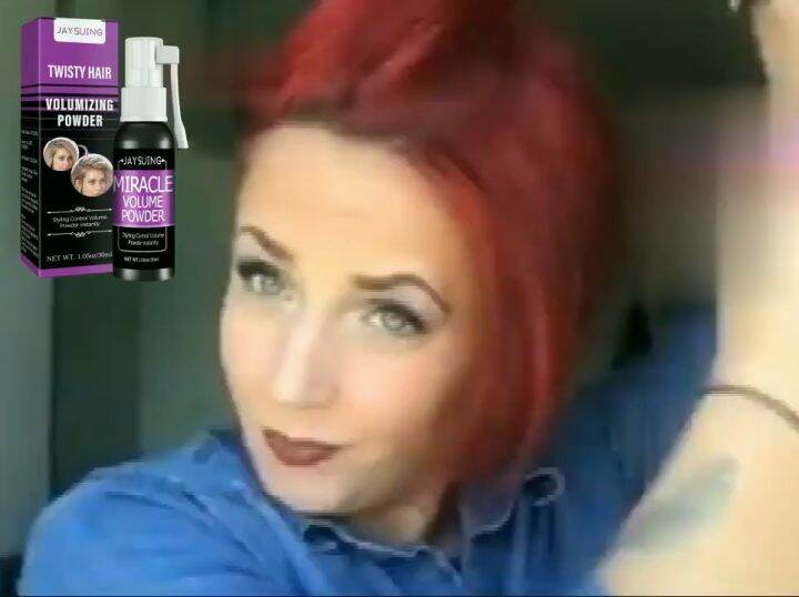 Jaysuing Hair Miracle Volume Spray lasting Fluffy Hair Quickly Fluffy ...