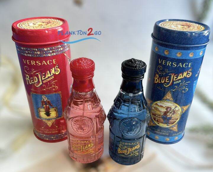 น้ำหอม Versace Blue Jeans EDT For Man 75 ml / Versace Red Jeans EDT ...