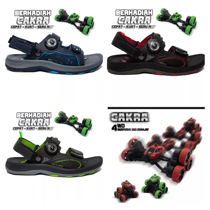 Homyped Pandawa 02 Sandal Gunung Anak Berhadiah Cakra / Homyped Pandawa ...