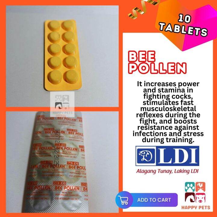 Bee Pollen 10 Tablets | Lazada PH
