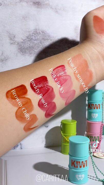 BNB barenbliss Korean Kiwi Tin Tint Lip & Cheek Blendable Intens 2 in 1 ...