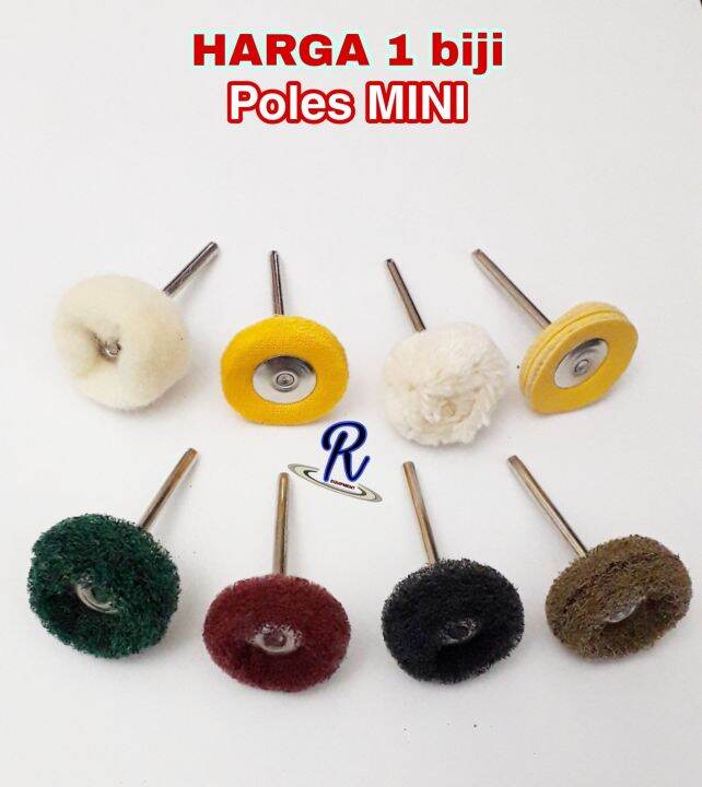 1 biji mata bor kain poles mini atau serat nilon | Lazada Indonesia