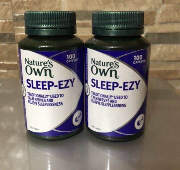 Nature's Own Sleep-Ezy 100 capsules. Sleeping Capsules Imported from ...