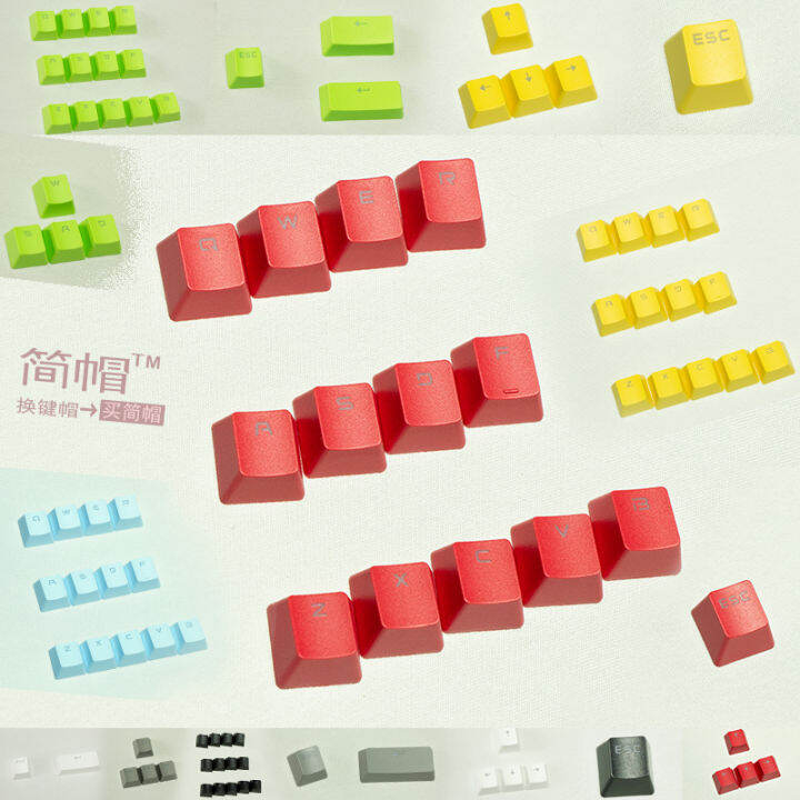 Simple Cap Key Cap PBT Translucent Matte Texture Anti-Oil Single ...