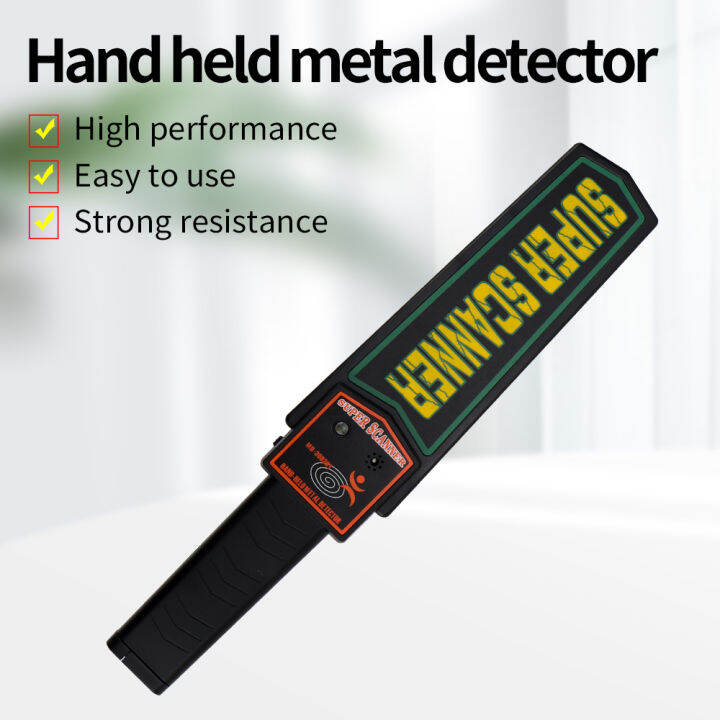 MD3003B1 Security Handheld Metal Detector Waterproof Body Metal ...