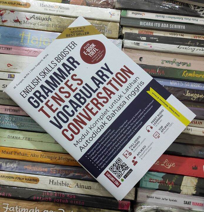 Buku grammar tenses vocabulary conversation modul komplit untuk latihan ...