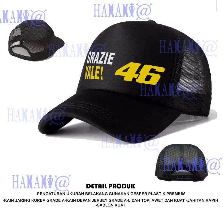 TOPI GRAZIE VALE 46 ALA ROSSI KEREN - JARING | Lazada Indonesia