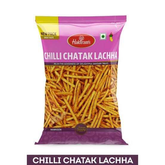 Haldiram Chilli Chatak lachha 200g Chilli flavour Potato sticks ...