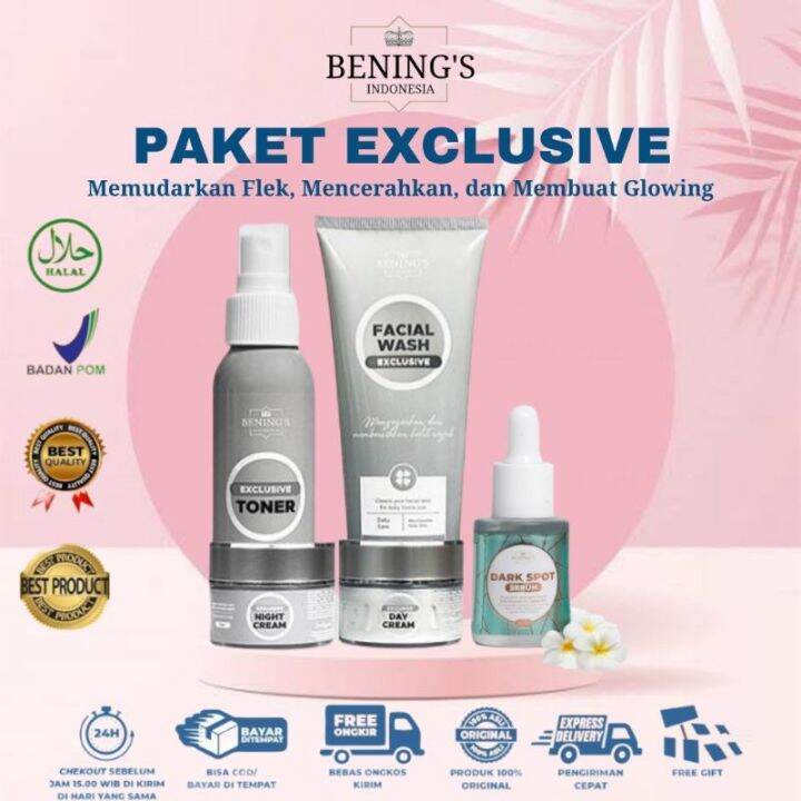 PAKET EXCLUSIVE DENGAN SERUM BENINGS SKINCARE BY DR. OKY PRATAMA | Lazada Indonesia