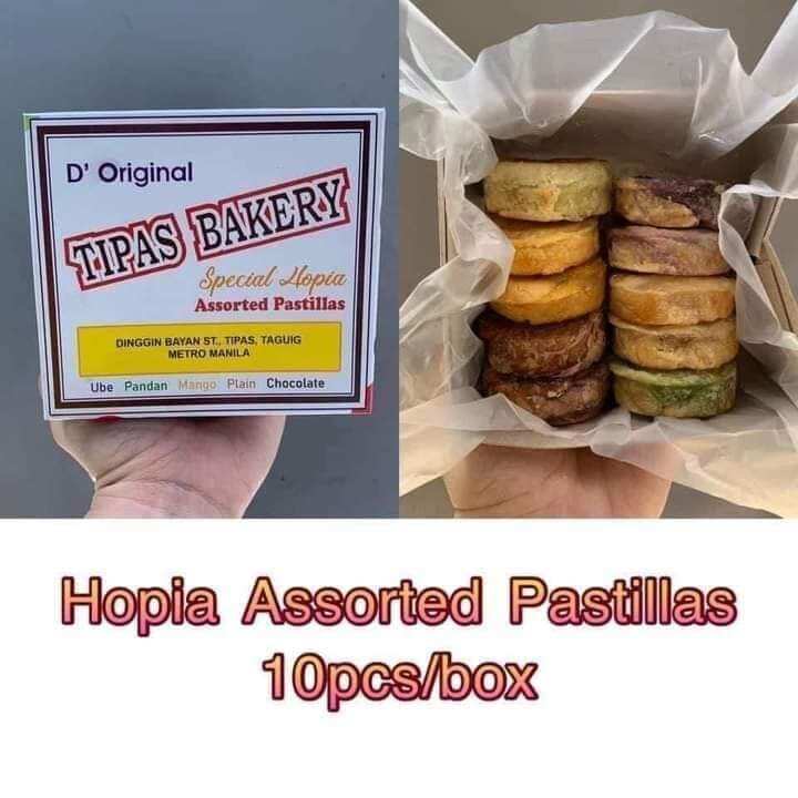 Tipas hopia ASSORTED PASTILLAS(10pcs) | Lazada PH