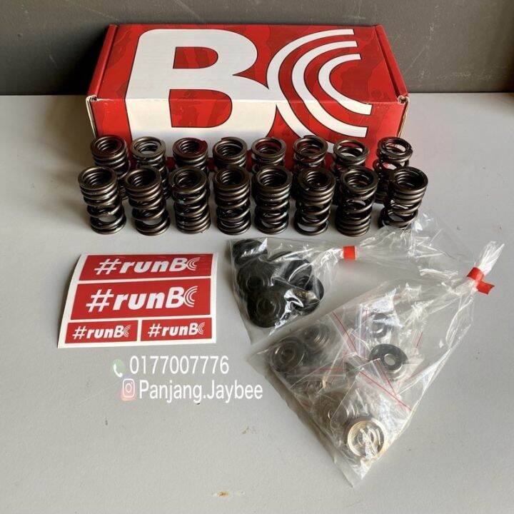 BC Brian Crower Dual Valve Spring / Titanium Retainer & Spring Seat (K ...