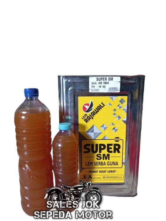 lem serba guna/lim jok sepeda motor merek RAJAWALI SUPER SM LEM SERBA ...