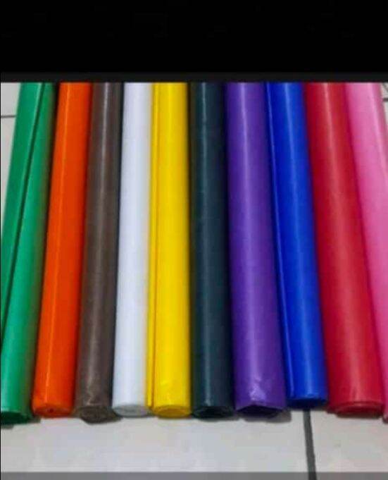 KERTAS WAJIK WARNA MIX 5 WARNA MERAH PUTIH KUNING HIJAU VIOLET UKURAN 100X75 | Lazada Indonesia