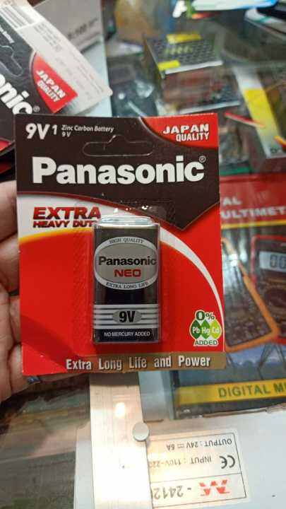 Baterai Panasonic Kotak 9V Neo Extra Heavyduty | Lazada Indonesia