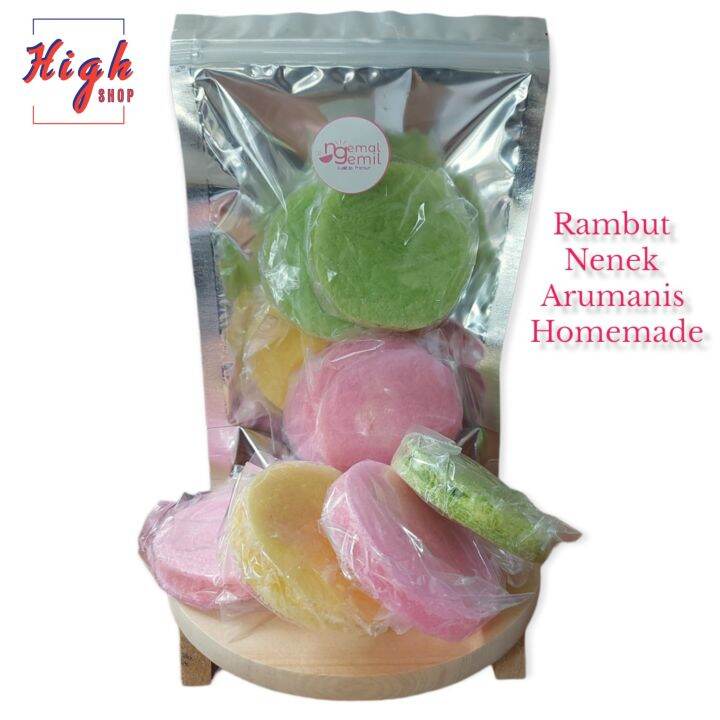 Jajanan Jadul Rambut Nenek Arumanis Harumanis Gulali Homemade Kualitas ...
