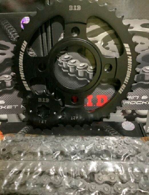 DID TMX 155 CHAIN SPROCKET KIT 428HDSx120L&124L original SGC | Lazada PH