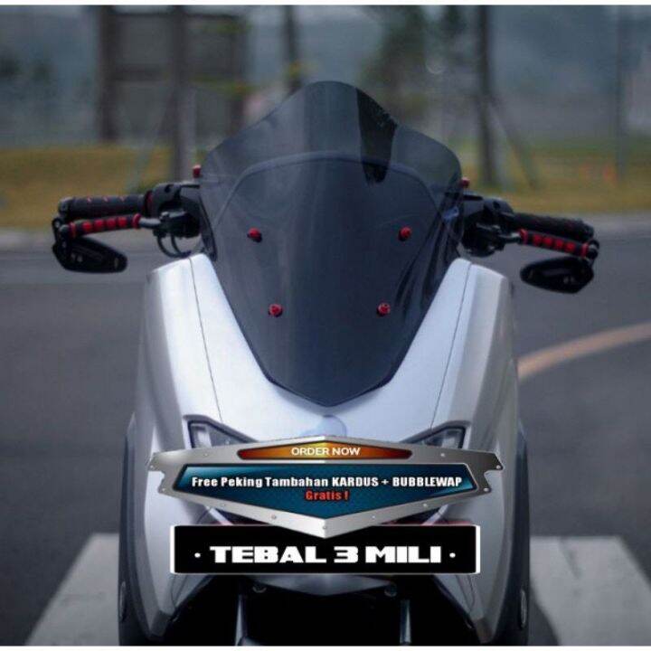 Windshield Nmax Visor Sectbill Yamaha Nmax New 2021 Bubble | Lazada