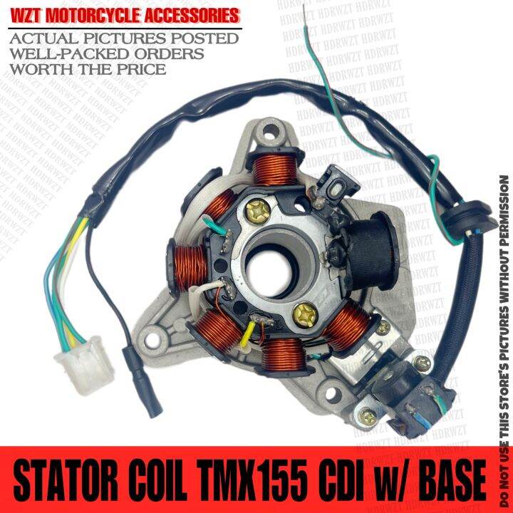 CSL HONDA TMX155 / TMX 155 WITH BASE STATOR COIL MOTORCYCLE ACCESSORIES ...