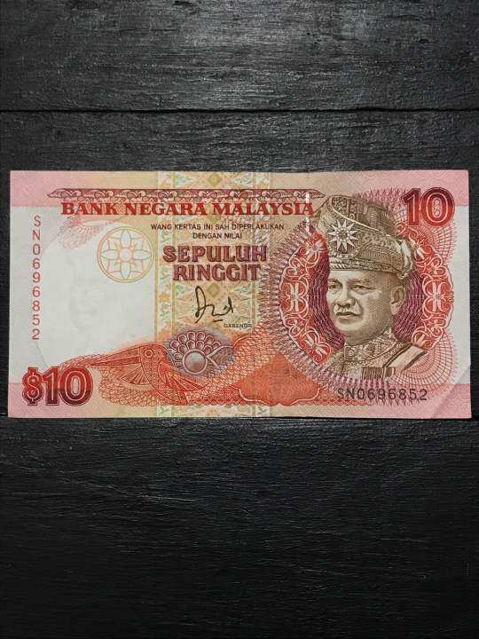 BANKNOTE MALAYSIA $10 RINGGIT SERIES 6 | Lazada