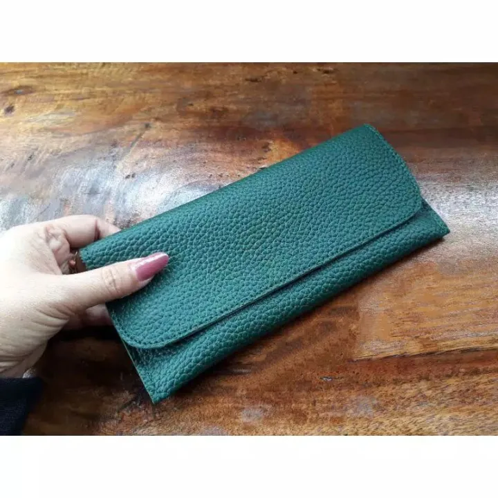 Dompet Wanit/Dompet Sekat Kartu/Dompet Viral kulit Jeruk | Lazada Indonesia