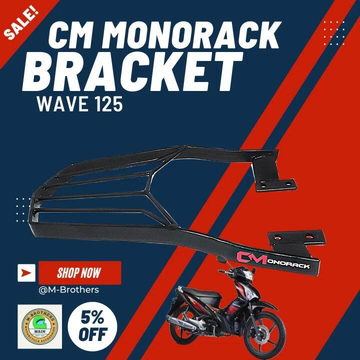 RUSI SURF 110 & 125 MONORACK BRACKET | Lazada PH