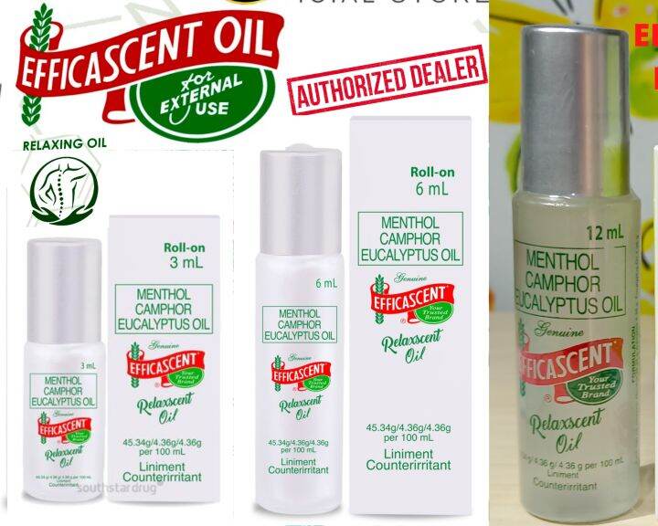 Efficascent Roll-on and Oil | Lazada PH