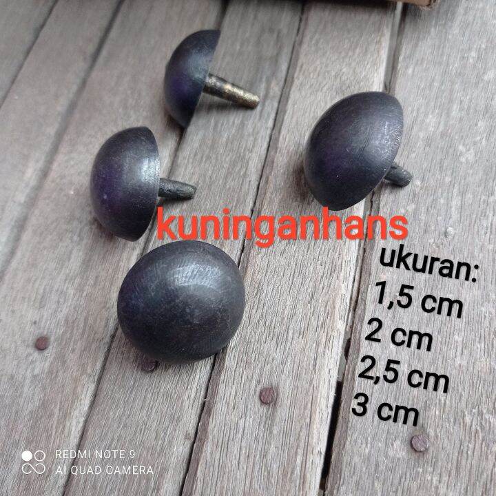 paku payung antik 3 cm / 2,5 cm / 2 cm / 1 cm hiasan pintu gebyok kuni ...