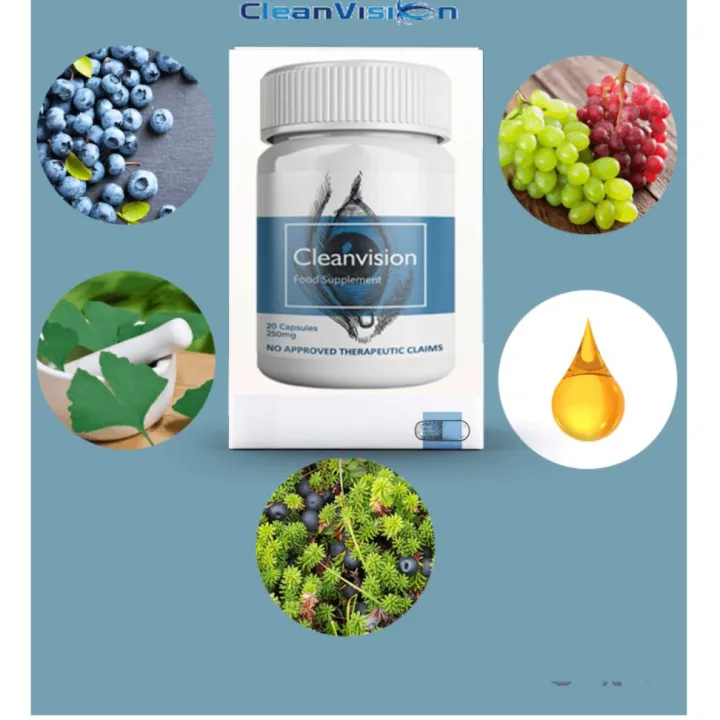 Original (Authentic) Cleanvision Natural Supplement For Clearer Vision ...