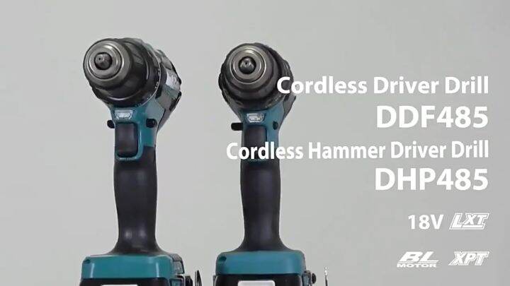 [ของแท้ 100% Makita] สว่านไฟฟ้า Makita DDF485 brushless สว่านกระแทกแบบ ...