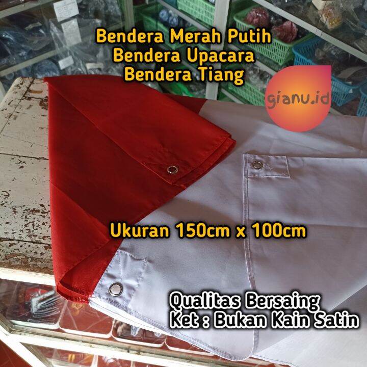 Bendera upacara bendera merah putih bendera tiang berqualitas ukuran ...