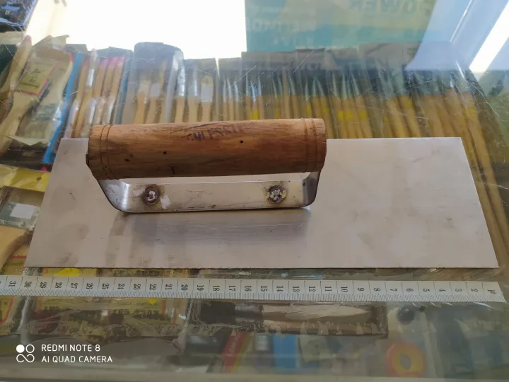 Trowel Plester Papak Raskam Cetok Semen Plat Stainless | Lazada Indonesia