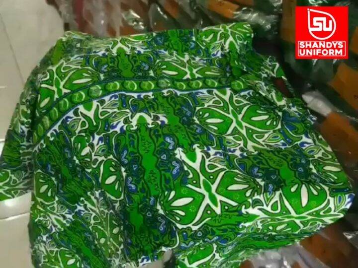 Setelan seragam batik al azhar putri - Shandys uniform | Lazada Indonesia