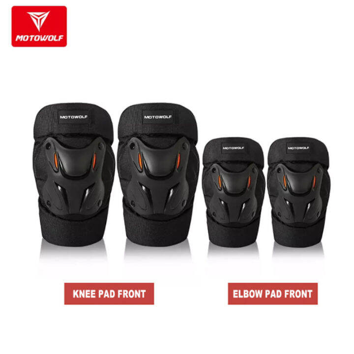 Motowolf Knee Pad Elbow Pad Motor Kneepad Futsal Deker Protector ...