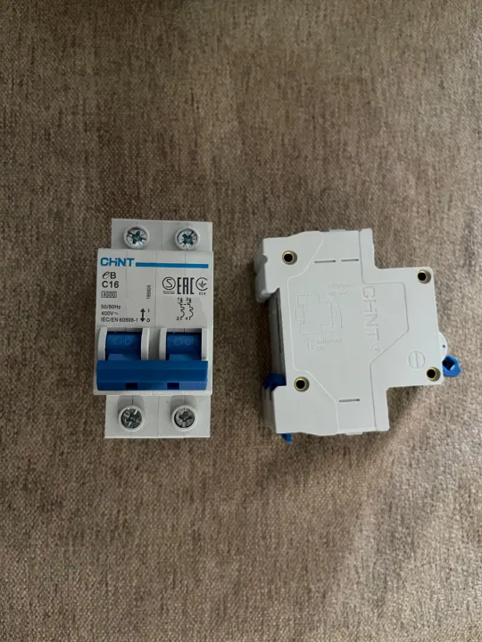 CHINT ELECTRIC 4.5kA, 400VAC,2 Modules, C16.C20 ,C32,C40.C63 | Lazada PH