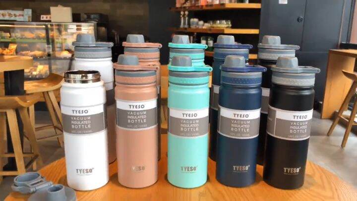 Original TYESO Vacuum Insulated Matte Macaroon Minimalist Pastel Color ...
