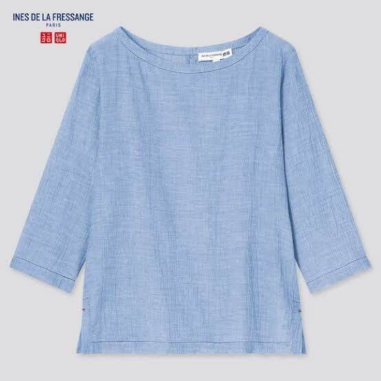 UNIQLO Ines De La Fressange Blouse | Lazada PH