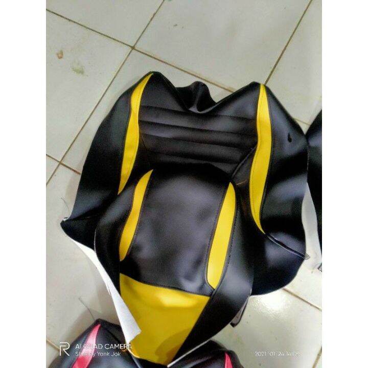 sarung jok motor yamaha R15 v3 variasi warna kuning | Lazada Indonesia