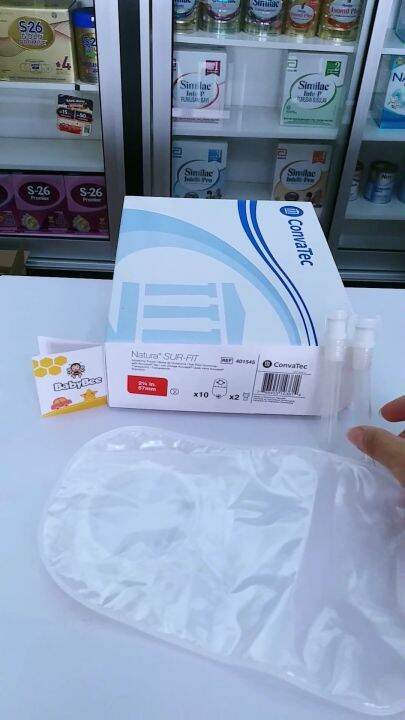 CONVATEC 401545 SUR-FIT NATURA UROSTOMY TRANSPARENT POUCH 57MM 10S | Lazada