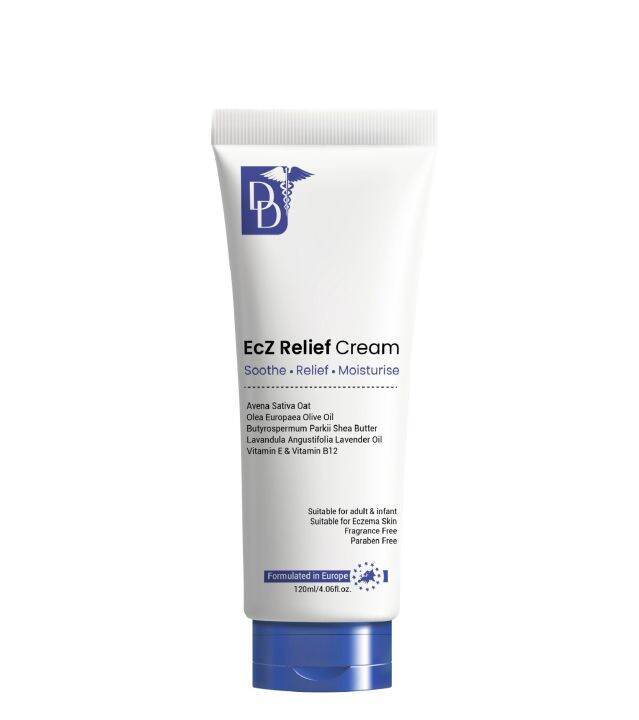 DD Ecz Relief Cream 120g | Eczema Cream for Dry, Itchy Skin | Lazada
