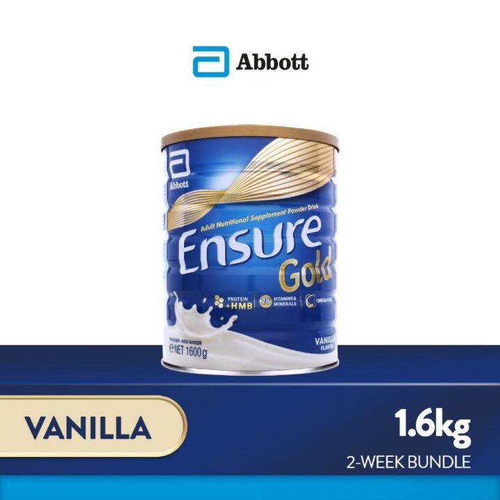 Ensure Gold HMB Vanilla 1.6KG For Adult Nutrition | Lazada PH