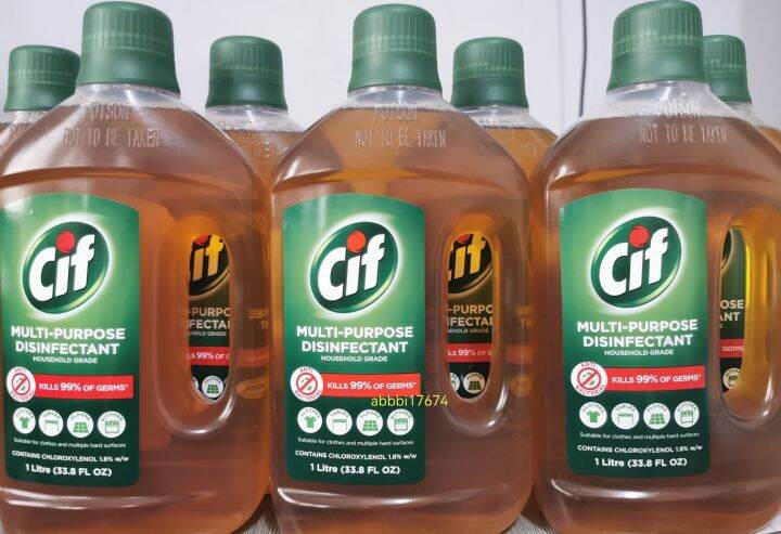 CIF MULTIPURPOSE DISINFECTANT 1 liter | Lazada PH