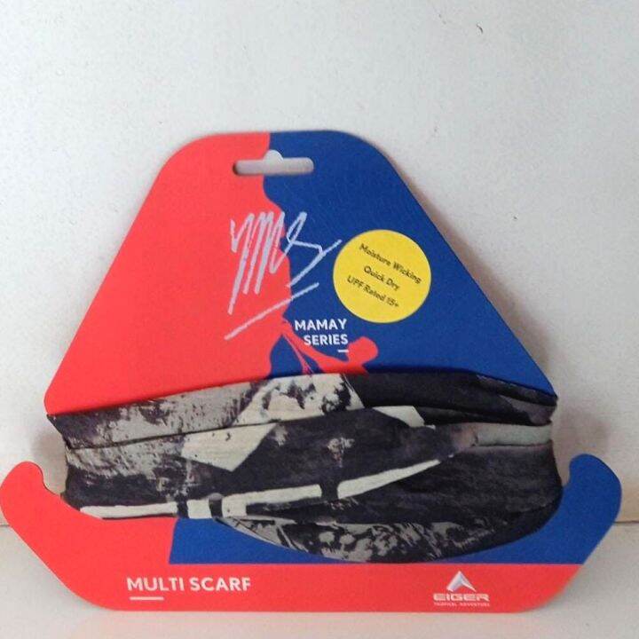 Masker Buff Bandana Eiger Mamay Series Climber MF - Original | Lazada ...