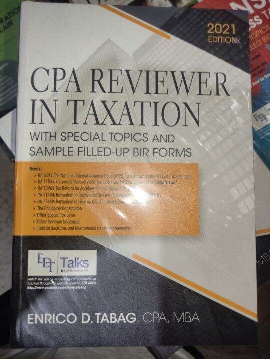CPA REVIEWER IN TAXATION BY TABAG | Lazada PH