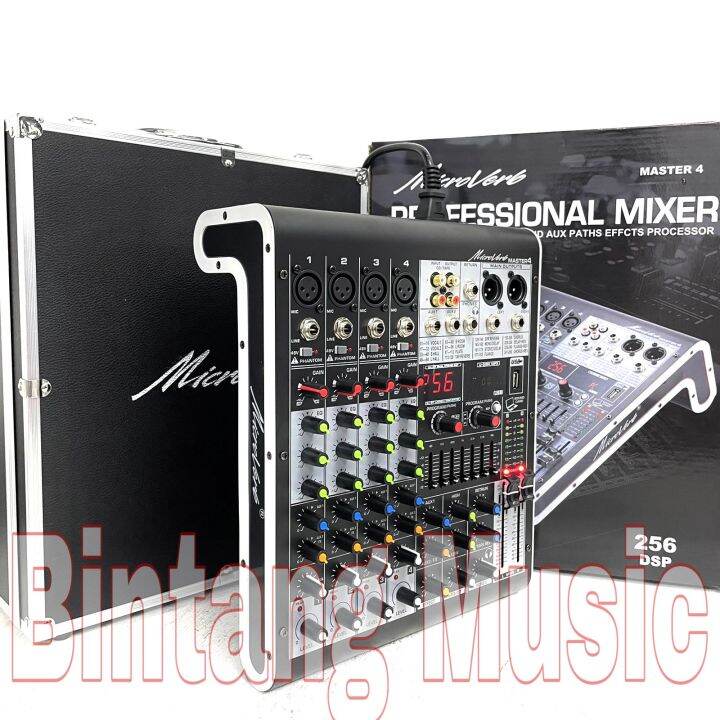 Mixer Microverb MASTER4 Original Master 4 microverb master 4 channel ...